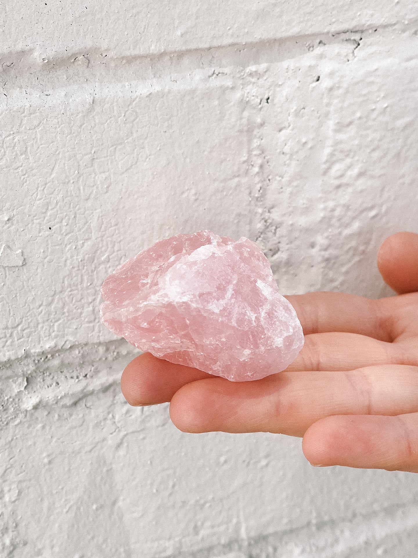 Uluna Rose Quartz Crystal Add On | Hello Blooms